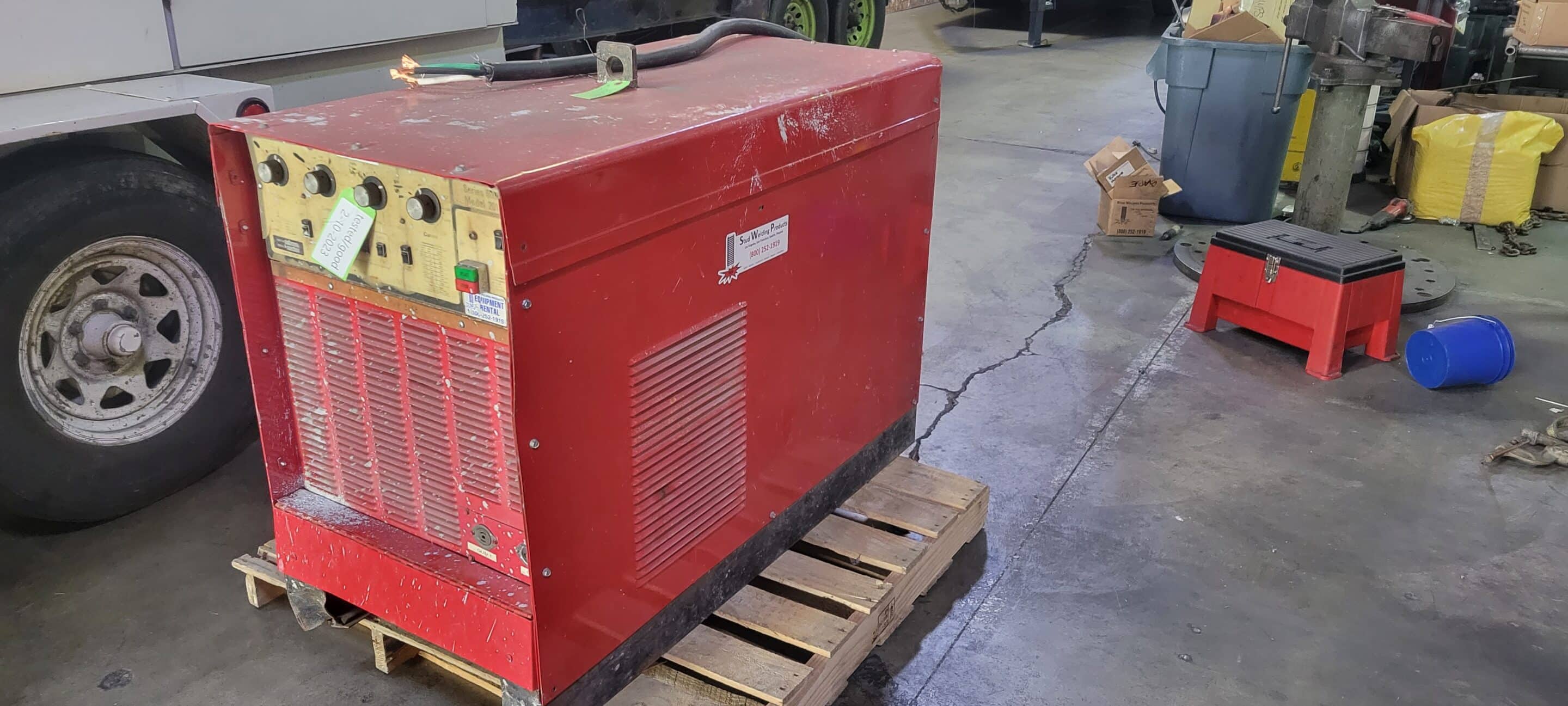 USED Nelson Series 6000 Dual Arc Stud Welder #0401 - Stud Welding Products
